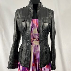 Danier Jackets & Coats | Danier Vintage Purple Leather Jacket | Poshmark